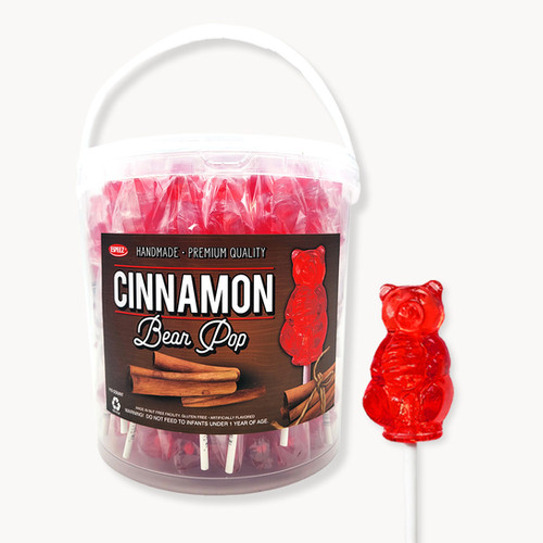 Cinnamon Bear Pops | Espeez Candy