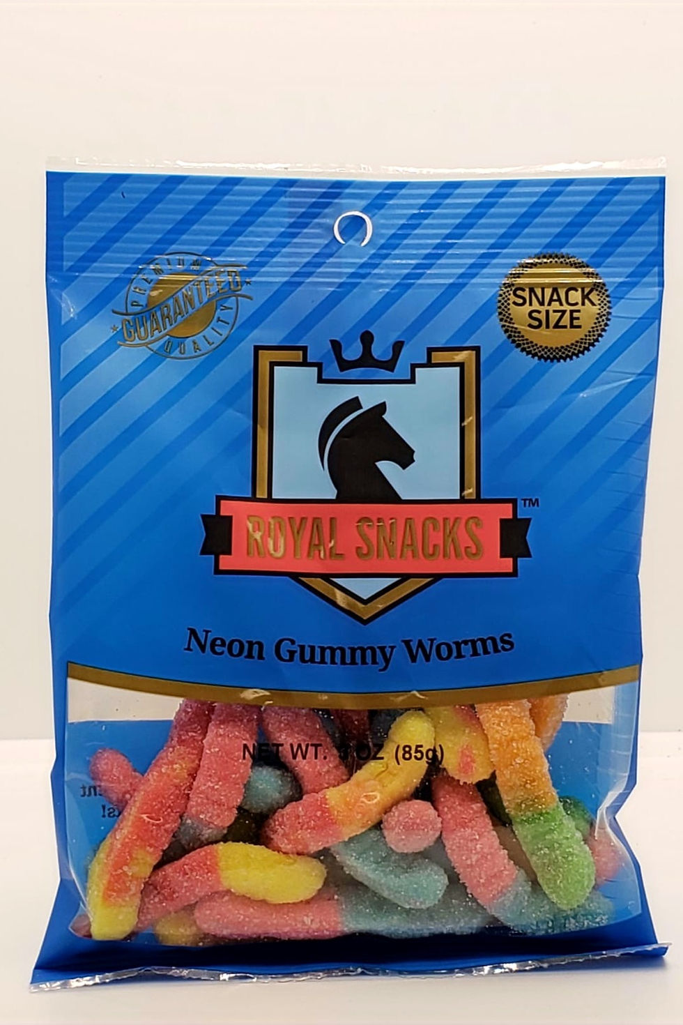 Neon Gummy Worms | Royal Snacks Inc
