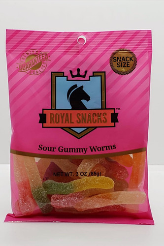 Sour Gummy Worms | Royal Snacks Inc