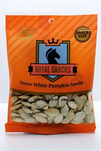 Snow White Pumpkin Seeds | Royal Snacks Inc