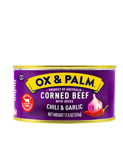 Ox & Palm Corned Beef Chili & Garlic | CEE