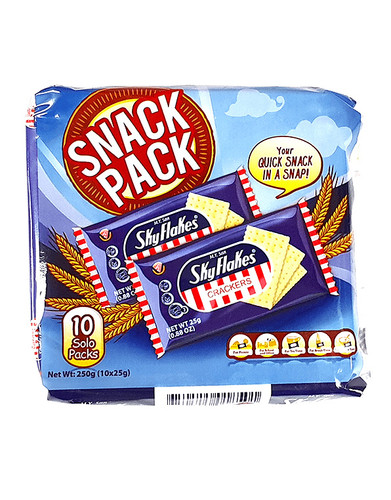 M.Y. San Skyflakes Crackers Plain in Handy Pack | CEE