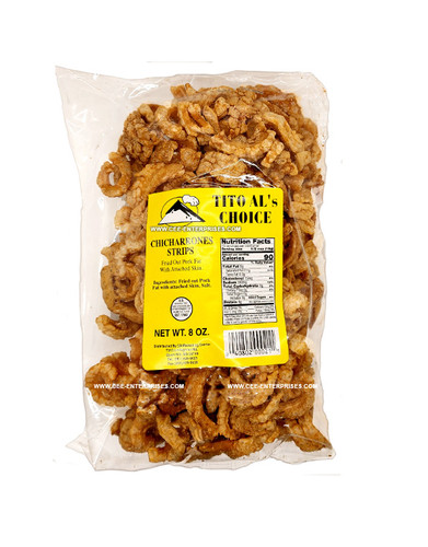 Tito Al's Pork Crackling (Chicharones) Regular Strips | CEE