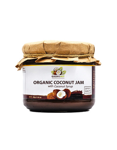 Quezon's Best Organic Coconut Jam with Coconut Syrup | CEE