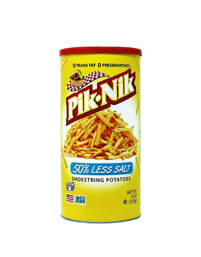 Pik-Nik 50% Less Salt Shoestring Potatoes (Big) | CEE