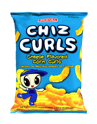 Jack & Jill Chiz Curls Cheese Flavor | CEE