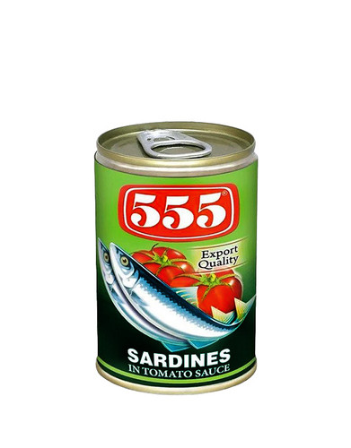 555 Sardines in Tomato Sauce Green (Small) | CEE