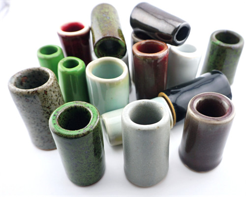 Cylinder Ceramic Slides 2.5" | Ceramicslides