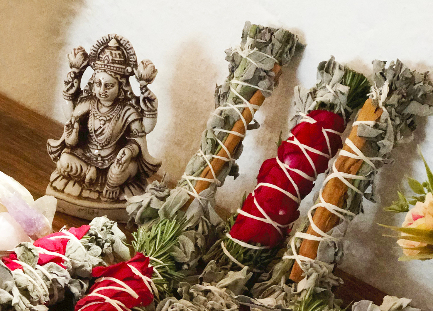 La magia de las plantas hecha Sahumerio