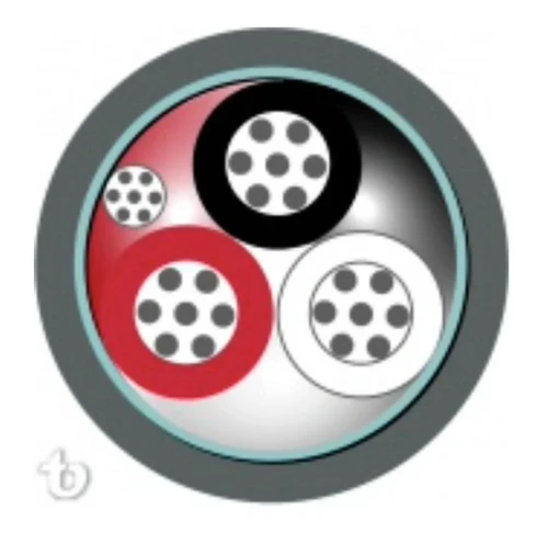 8KDP103109 Teldor | Cable De Control 3x16 AWG Apantallado