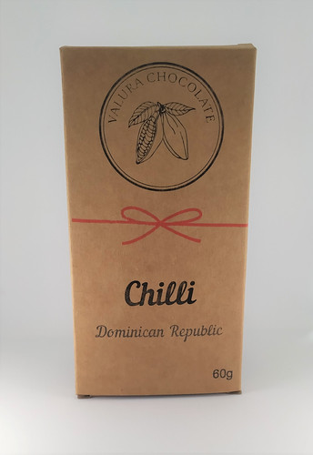 Chilli Chocolate -Dominican Republic Conacado 70% Dark Chocolate 60g ...