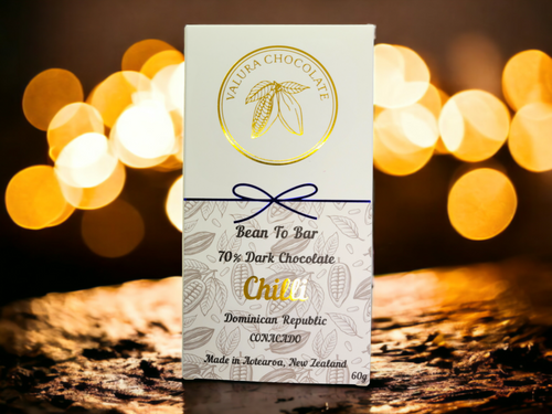 Chilli Chocolate -Dominican Republic Conacado 70% Dark Chocolate 60g ...