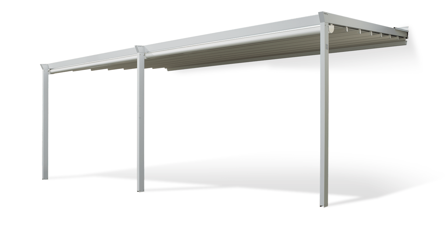 Corradi Palladia Pergotenda | Motorized Retractable Pergola ...