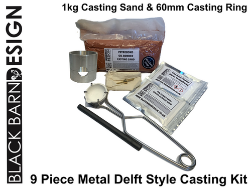 Sand Casting Kit K -9 Piece Delft Style Sand Casting Bundle for Casting ...
