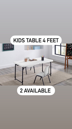 Kids Foldable Table Rent | AMC Party Creations