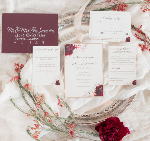 THE MICHELLE | Wedding Invitation Collection | Southern New Hampshire