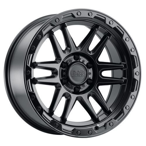 Apache - Matte Black | blackrhinowheels