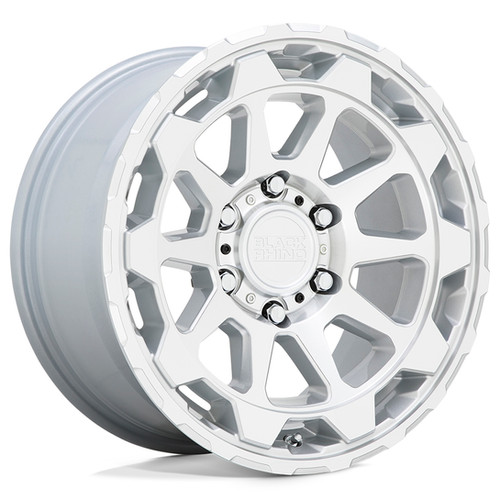 Rotor - Gloss Silver w/ Mirror Cut | blackrhinowheels