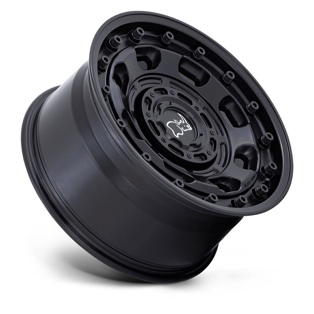 Atlas - Matte Black | blackrhinowheels