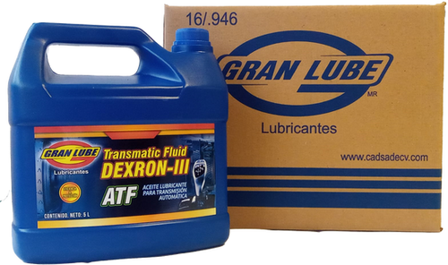 Aceite Transmatic Fluid ATF Dexron III caja de 4x5 lts | granlube