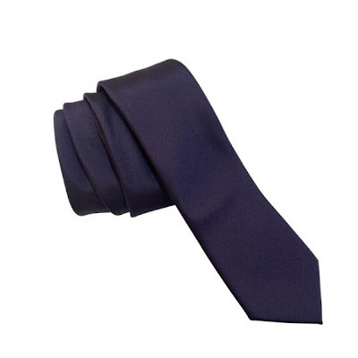 Lapis Solid Satin Tie | Suits Unlimited