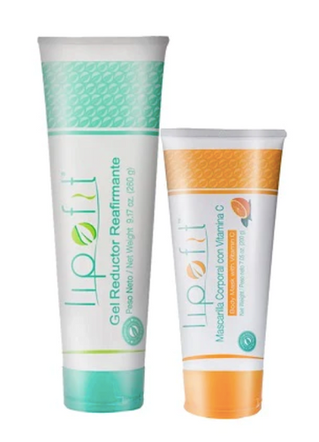 Lipofit Kit - Lipofit Gel reductor y Mascarilla Corporal con Vitamina C ...