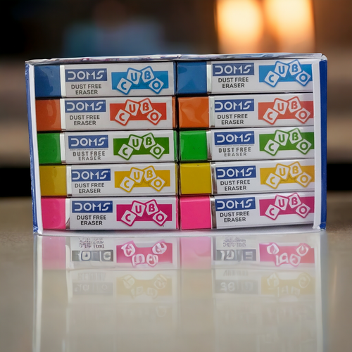 DOMS Neon Eraser (Box of 20 erasers) | Staplus