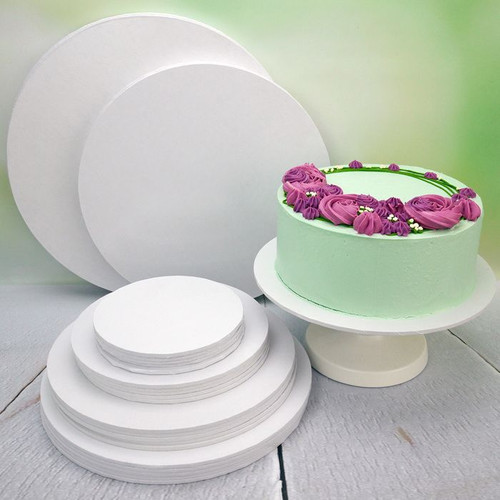 Thin cake boards - Round | BakeAssist
