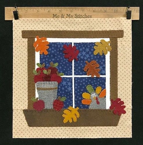 Wooly Window Boxes Gobble Gobble - Pattern Download | Me & My Stitches