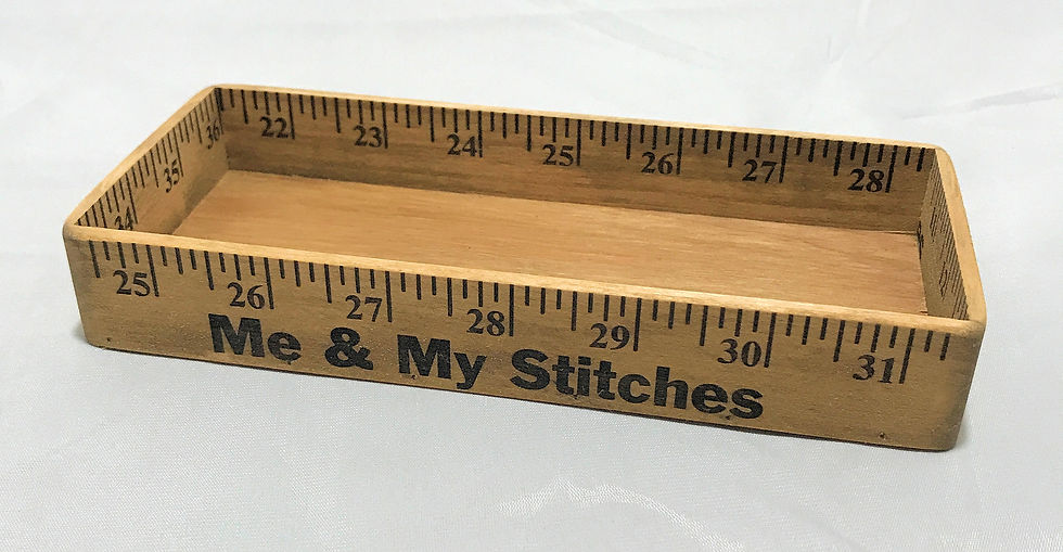 Ruler Boxes | Me & My Stitches