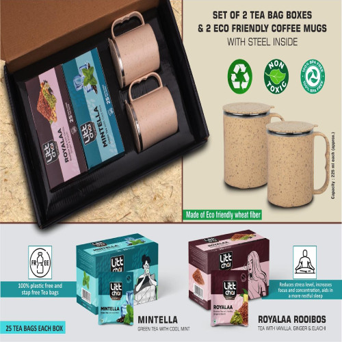 Tea Bags & Mug Set 5 | TotalSmart Gifts