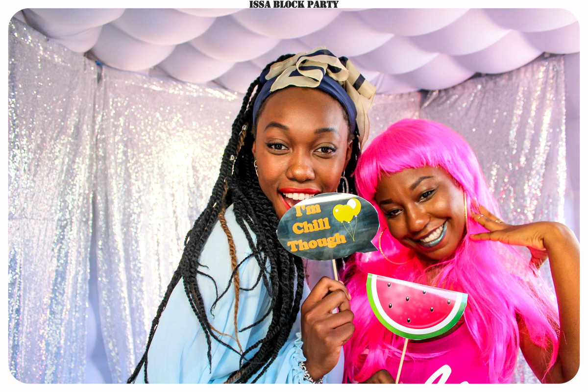 SAY CHEESE PHOTO BOOTH | Issa Block Party - Kat @ 25