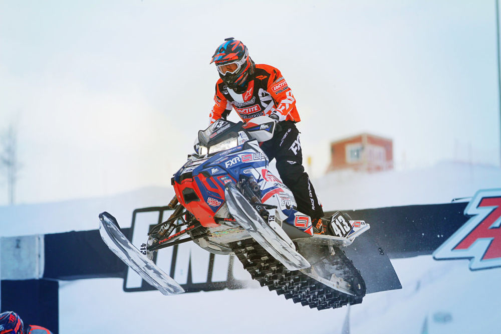 High Flying Snocross Racing at Winter Park National