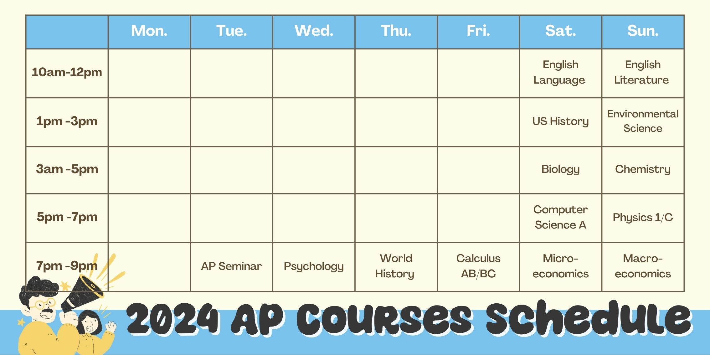 2024 AP 課程總覽｜AP 總複習｜AP 模考衝刺班｜AP 考試時間｜AP 考古題