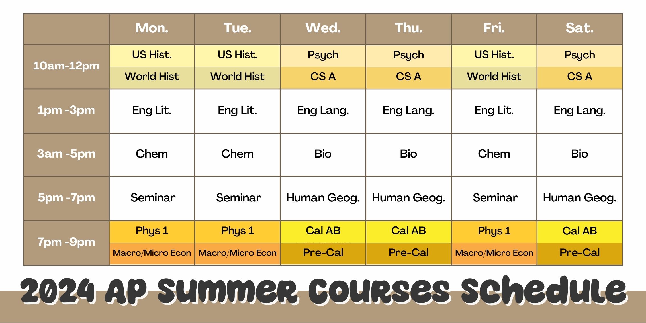 2024 AP 課程總覽｜AP 總複習｜AP 模考衝刺班｜AP 考試時間｜AP 考古題