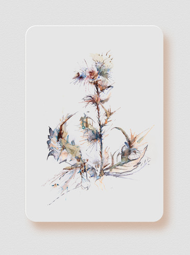 Crushed - Copper Foil Print | carnegriffiths