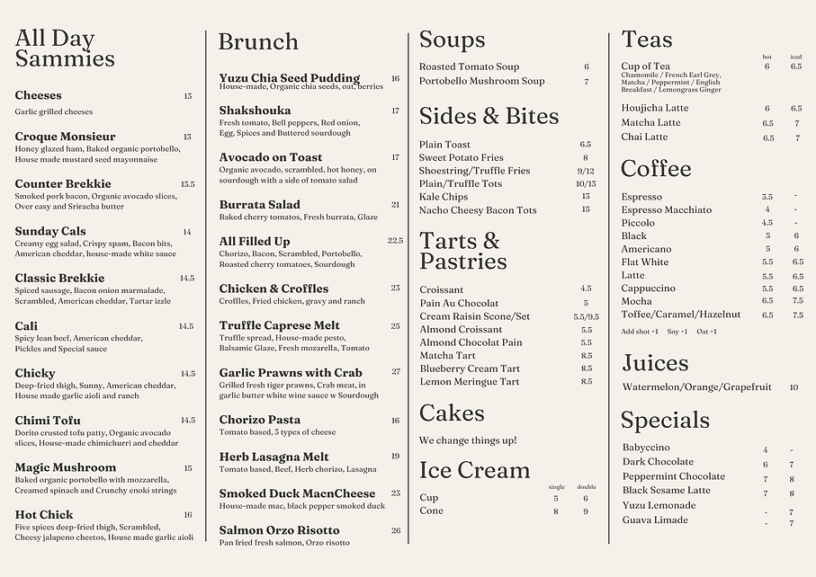 MENU | BG