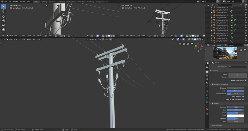 Remaking Anime scenes in Blender 3D (Sora No Method)