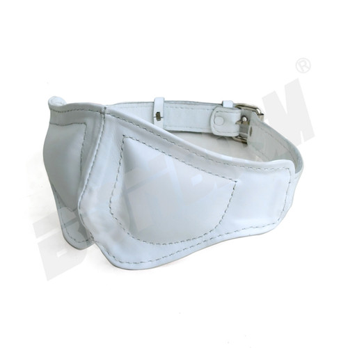 Medical Blindfolds, heavy padded deluxe leather blindfold | BONBDSM