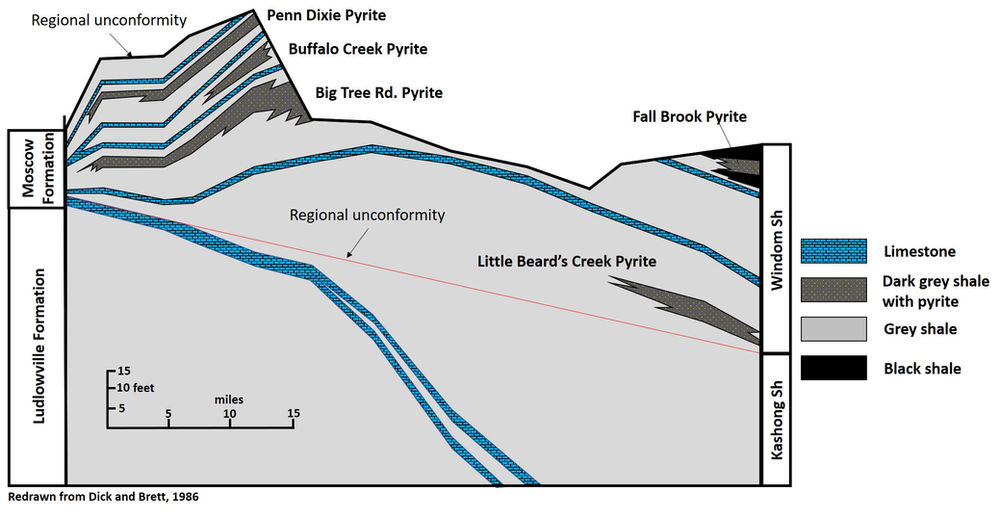 WHERE IS THE CHEMOCLINE? PART 3: PYRITE FOSSIL BEDS