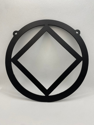 NA Service Symbol Metal Powder Coasted Sign | Serendipity Recovery