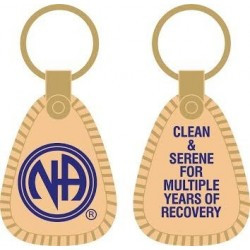 NA Large Medal Multiple Years Key Tag Keychain | Serendipity Recovery