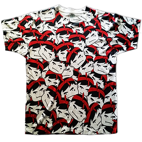 Vapor Print - digital custom t-shirt printing. All-over t-shirt print