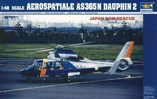 Aerospatiale SA365N Dauphin 2 - 1/48 trumpeter | lexhobbystore