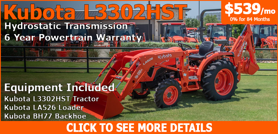 Kubota L3302HST TLB