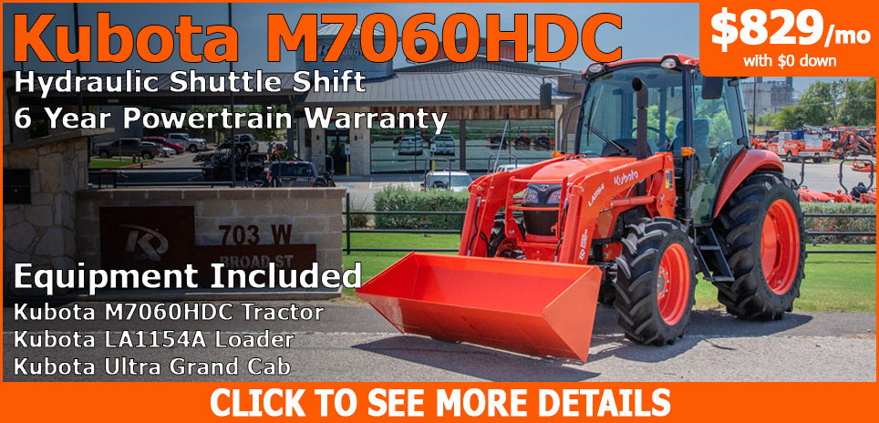 Kubota M7060HDC