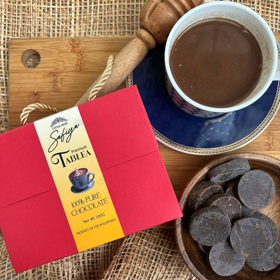 Chocolate Tablea | Little Miss Safiya