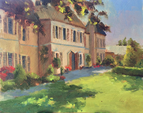 Chateau St. Michelle - Original Oil Painting | Jan Jewell