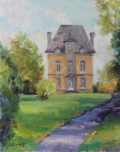 Chateau in Dinan - Original Oil Painting | Jan Jewell