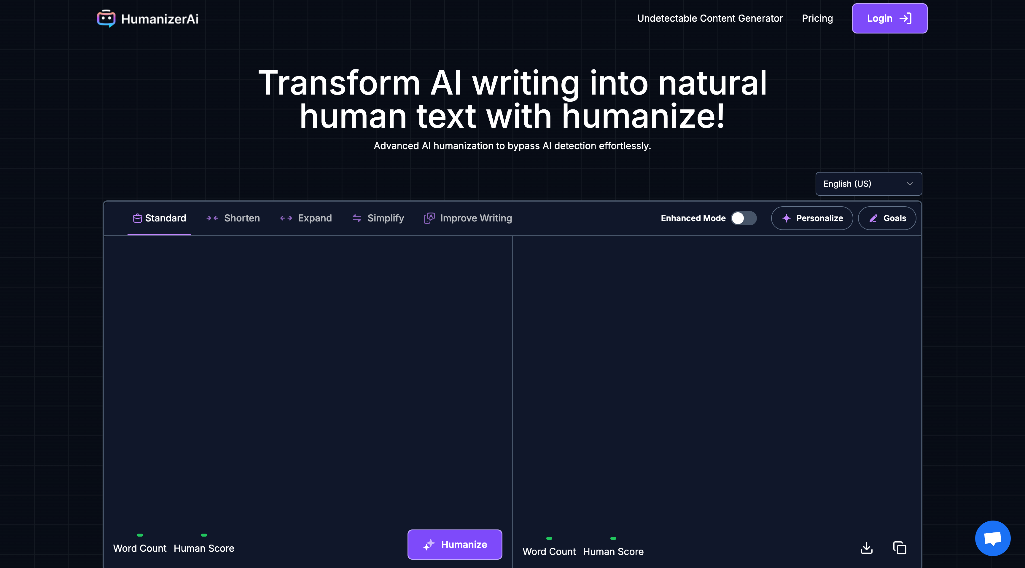 Humanizer ai ai tool for Writing